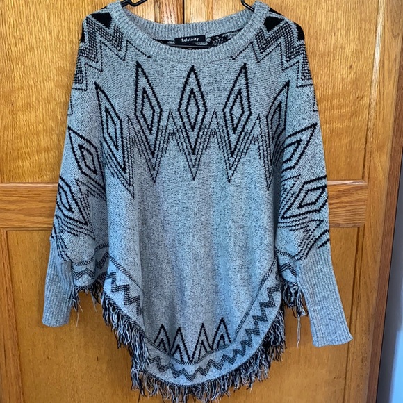 Relativity | Sweaters | Relativity Poncho Sweater | Poshmark